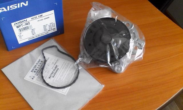 Замена помпы и ремня — Toyota Corolla (140/150), 1,6 л, 2012 года ...