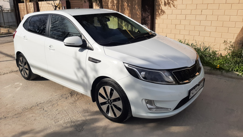 1-е ТО — KIA Rio 5-door (3G), 1,4 л, 2012 года | плановое ТО | DRIVE2