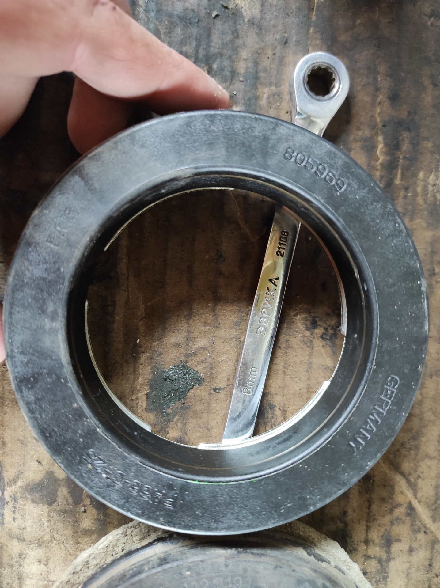 Замена опорного подшипника и опоры. — Volkswagen Transporter T5, 1,9 л ...