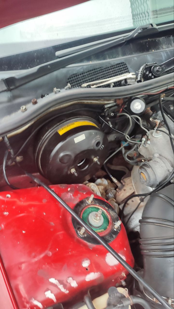 Установка вакуумника и ГТЦ UCF 30. — Toyota Chaser (100), 2,5 л, 1997 ...