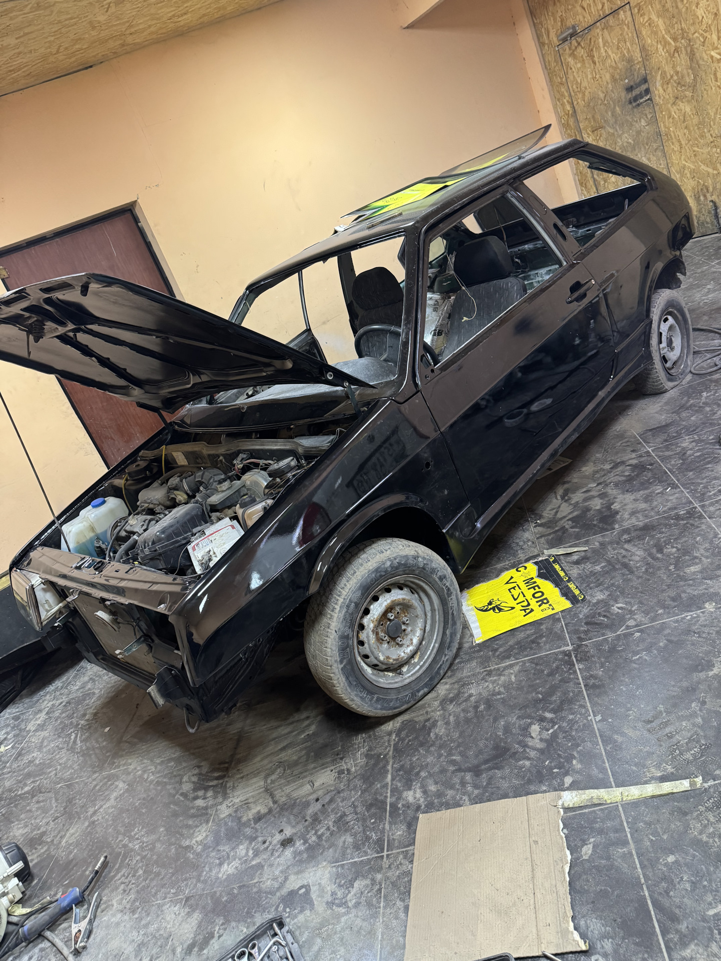 Покрасил — Lada 2108, 1,5 л, 1997 года | кузовной ремонт | DRIVE2