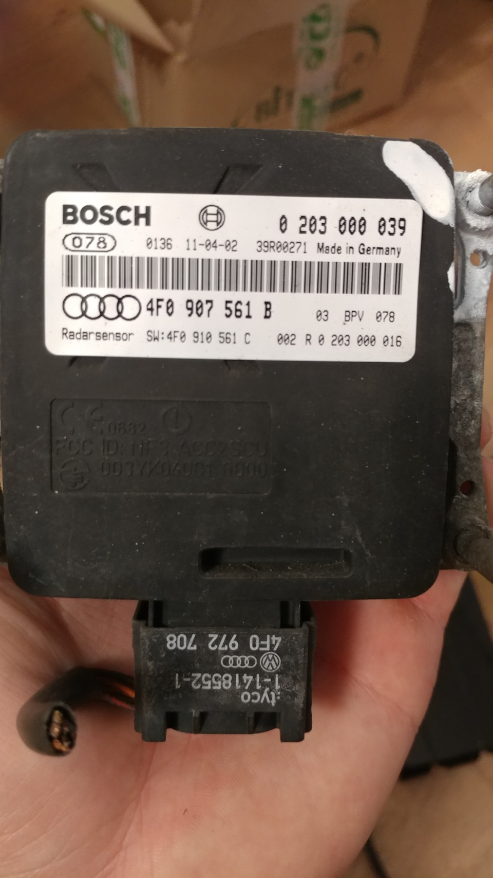 4F0910561C Блок управления VAG | Запчасти на DRIVE2