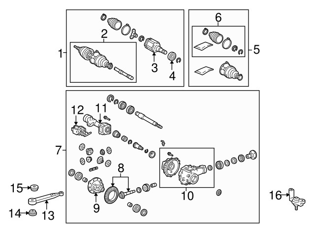 4343060090 Привод в сборе FR TOYOTA LAND CRUISER PRADO 150/FJ CRUISER ...