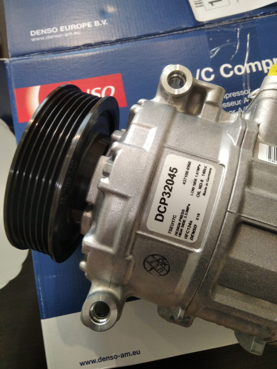 DCP32045 Компрессор кондиционера DENSO | Запчасти на DRIVE2