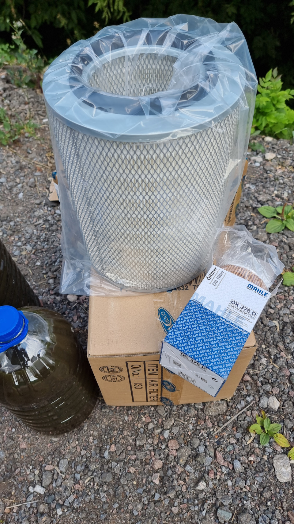 OX378D Масляный фильтр MAHLE KNECHT | Запчасти на DRIVE2