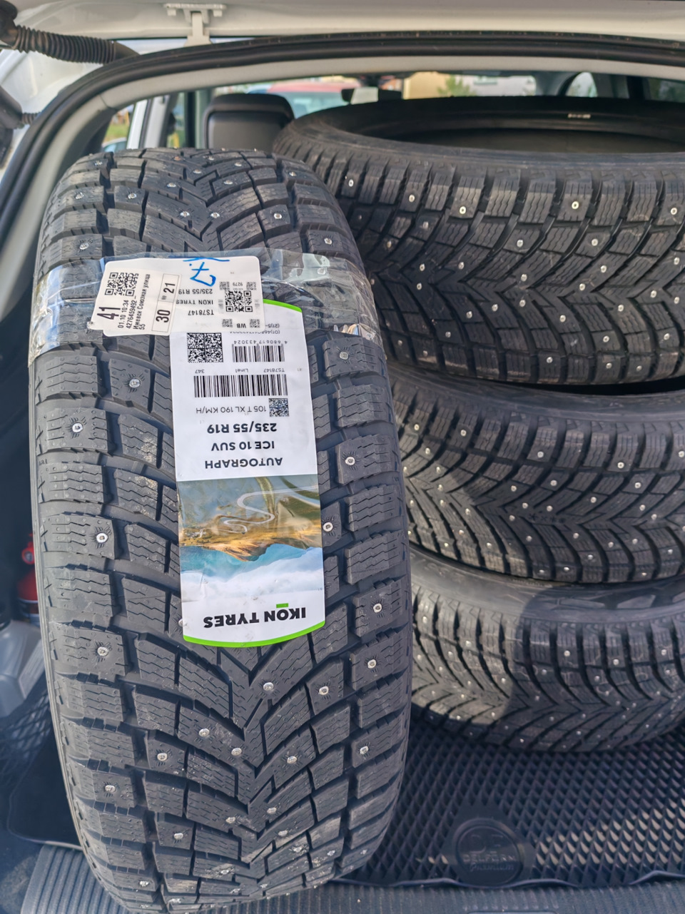 Ikon Autograph Ice 10 SUV | Шины на DRIVE2