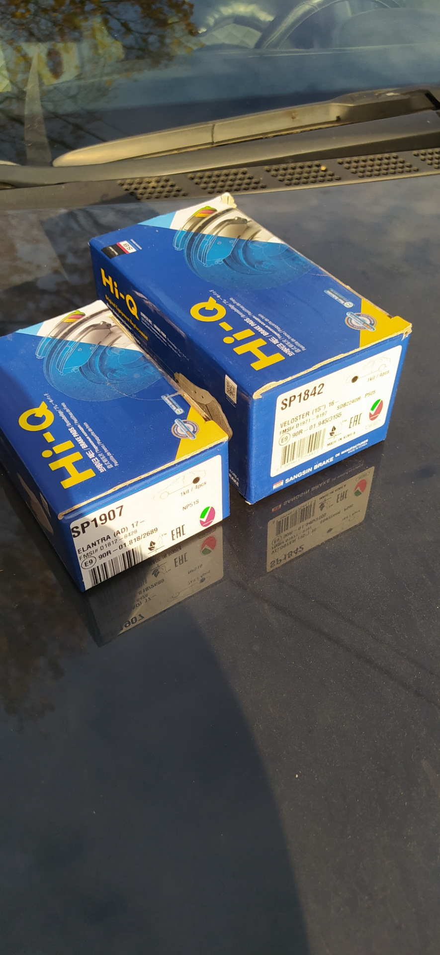 Замена тормозных колодок. — KIA Cerato (3G), 1,6 л., 2019 года | визит ...