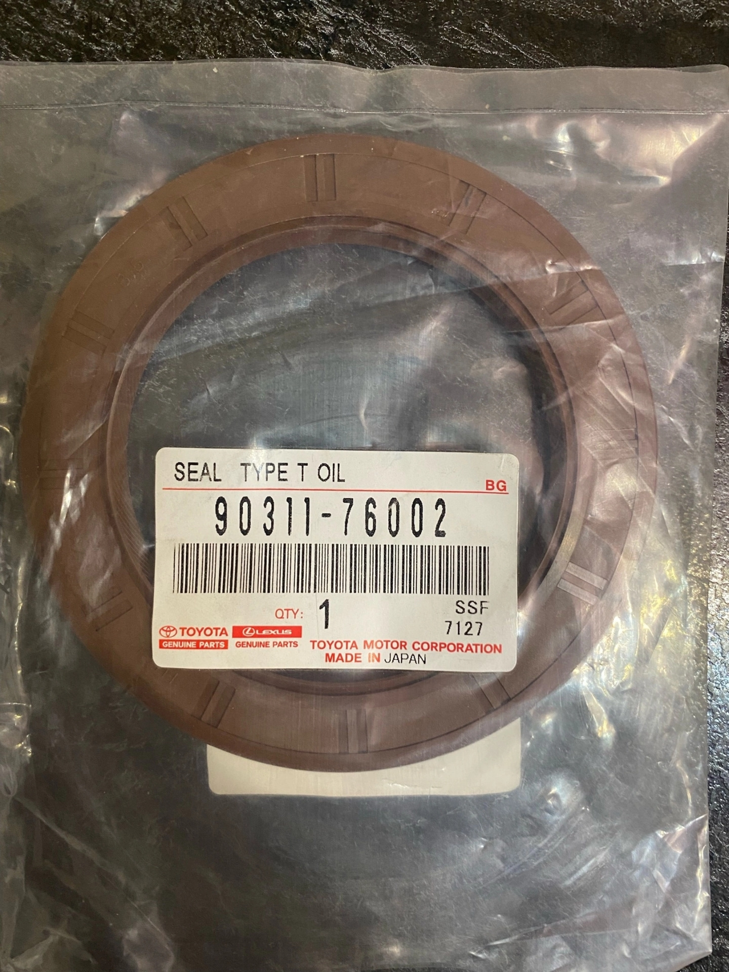 Подделка заднего сальника 1zrfe — Toyota Corolla (140/150), 1,6 л, 2010 ...