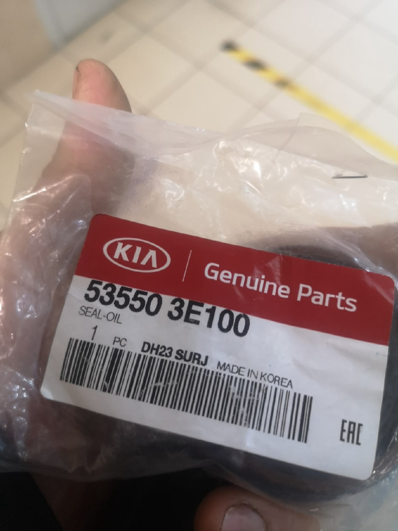 Сальник привода левый 535503e100 Sorento BL — KIA Sorento (1G), 2,5 л ...