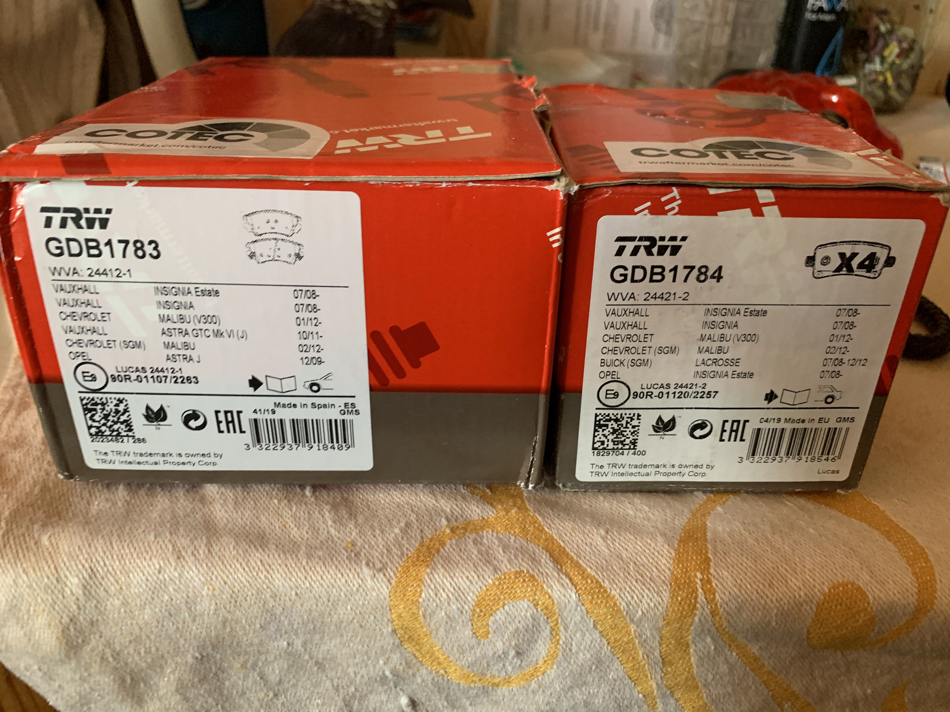 #7 Замена тормозных колодок. TRW вкруг — Opel Insignia Sports Tourer ...