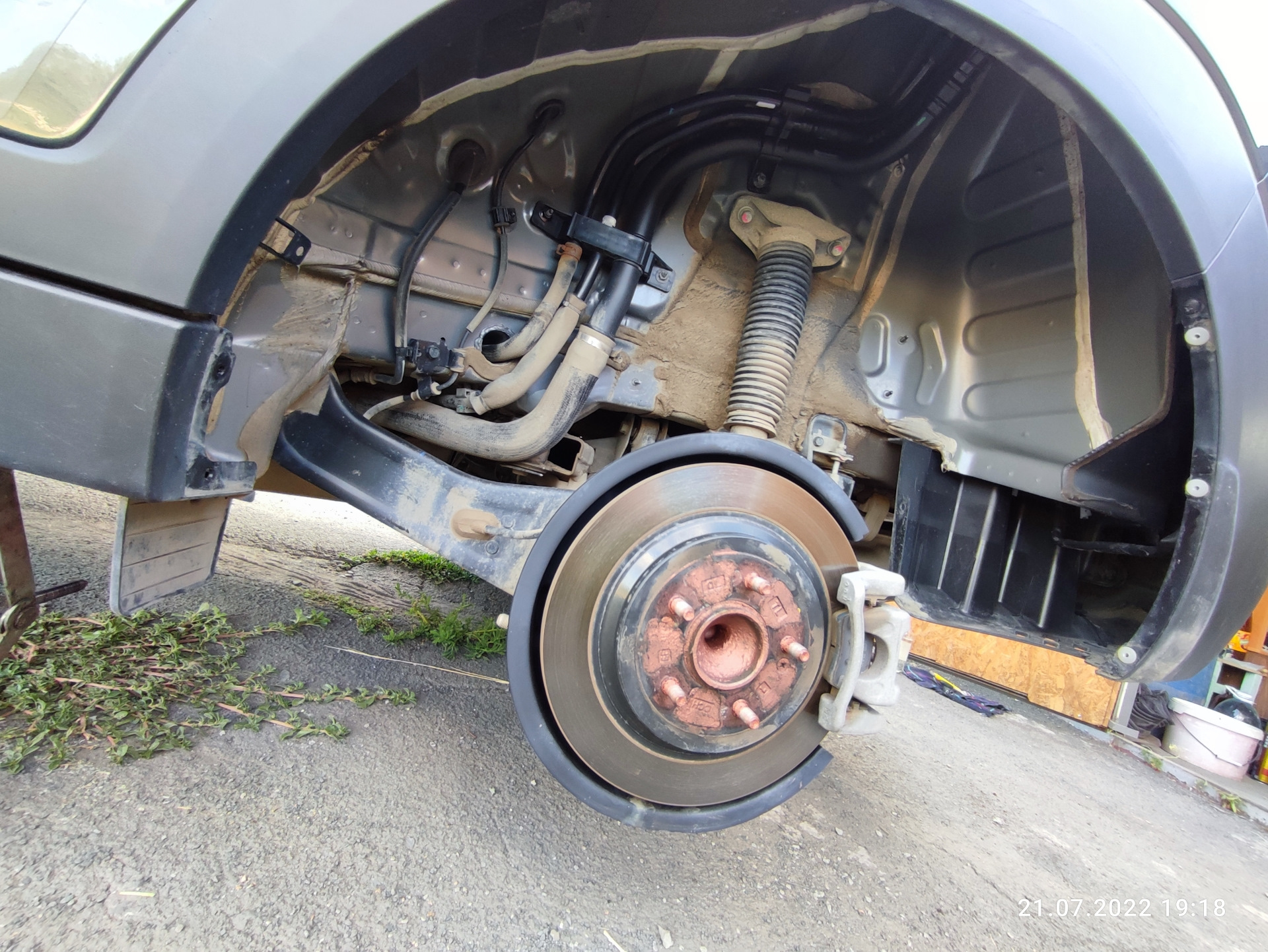 Локеры (подкрылки) задних арок — Hyundai Tucson (TL), 2 л, 2020 года ...
