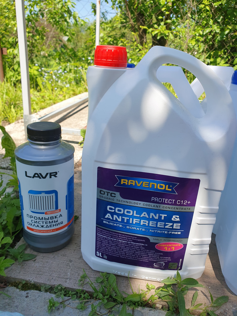 141011000501999 Антифриз RAVENOL OTC Protect C12+ Concentrate ...