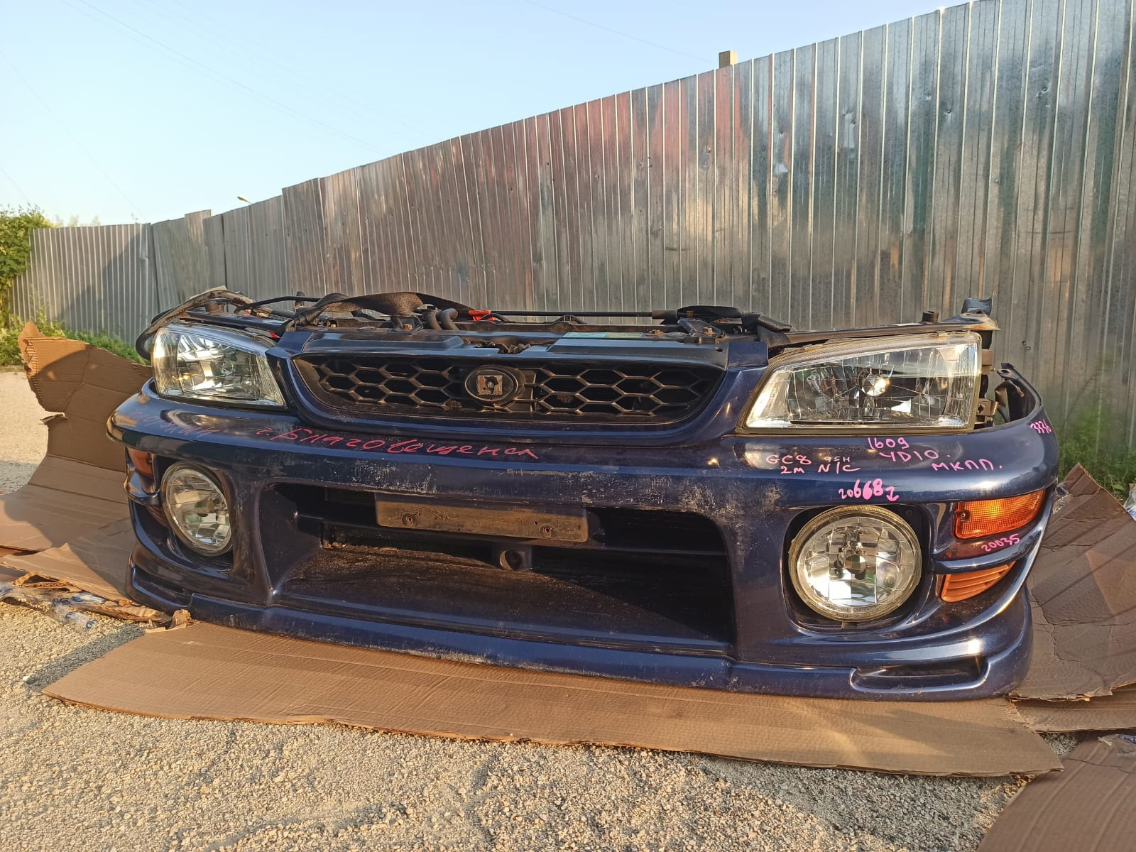 Ноускат Impreza Gc8 Ver-6 — Subaru Impreza WRX STI (GC), 2 л, 1998 года ...