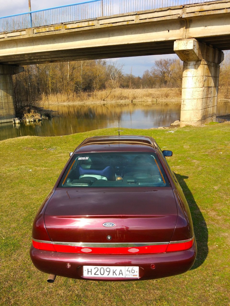 Немного весеннего настроения — Ford Scorpio II, 2,3 л, 1997 года ...