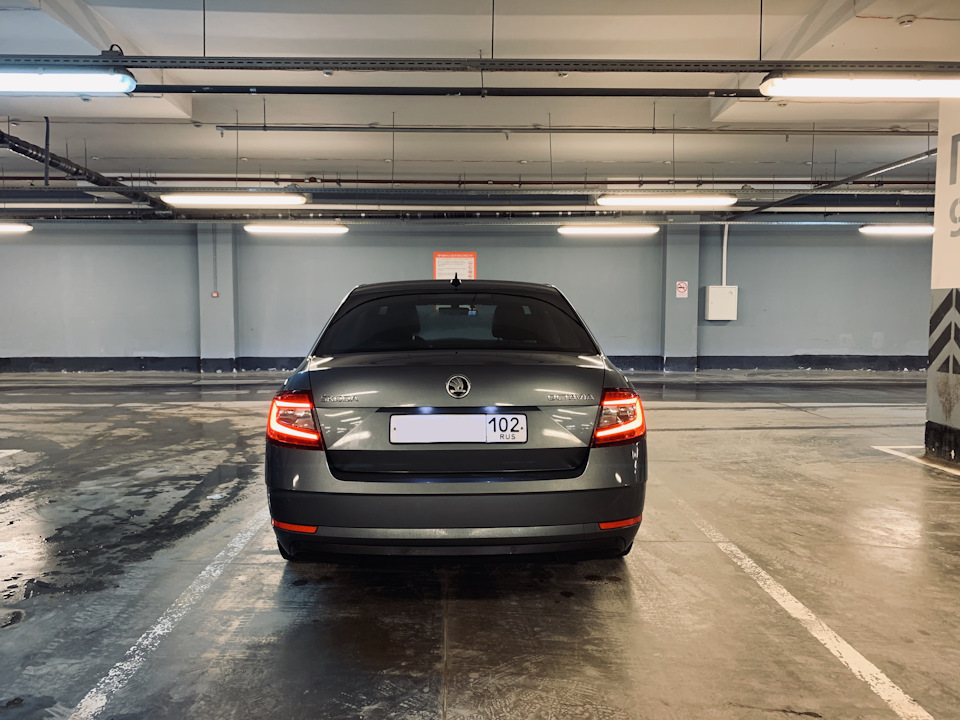 High LED фонари на OCTAVIA A7 FL. — Skoda Octavia A7 Mk3, 1,4 л, 2018 ...