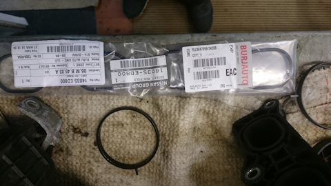 14035ED800 Прокладка, впускной коллектор NISSAN INFINITI | Запчасти на ...