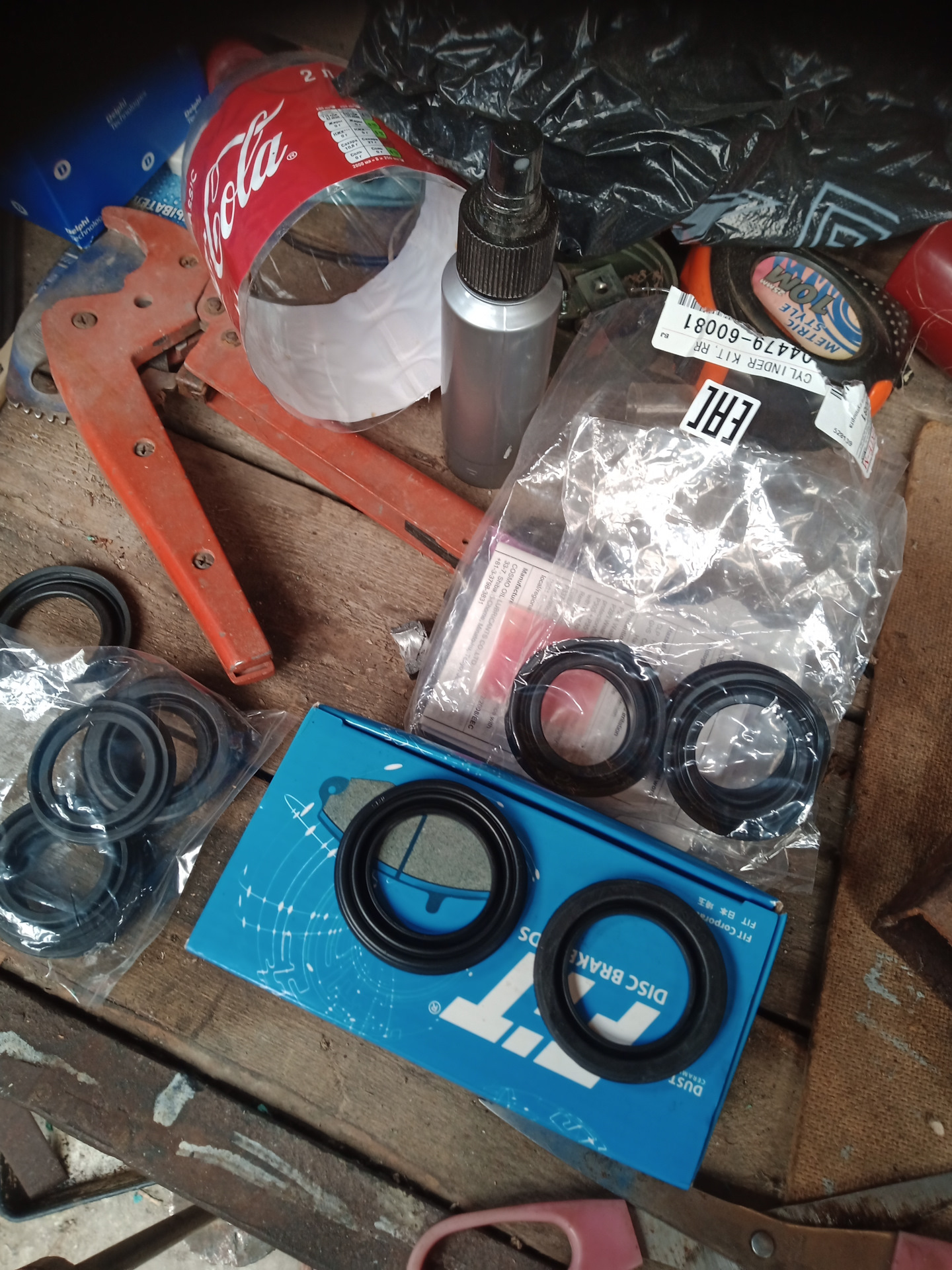 Пришёл ремкомплект от тойота — Mitsubishi Pajero (4G), 3,2 л, 2011 года ...