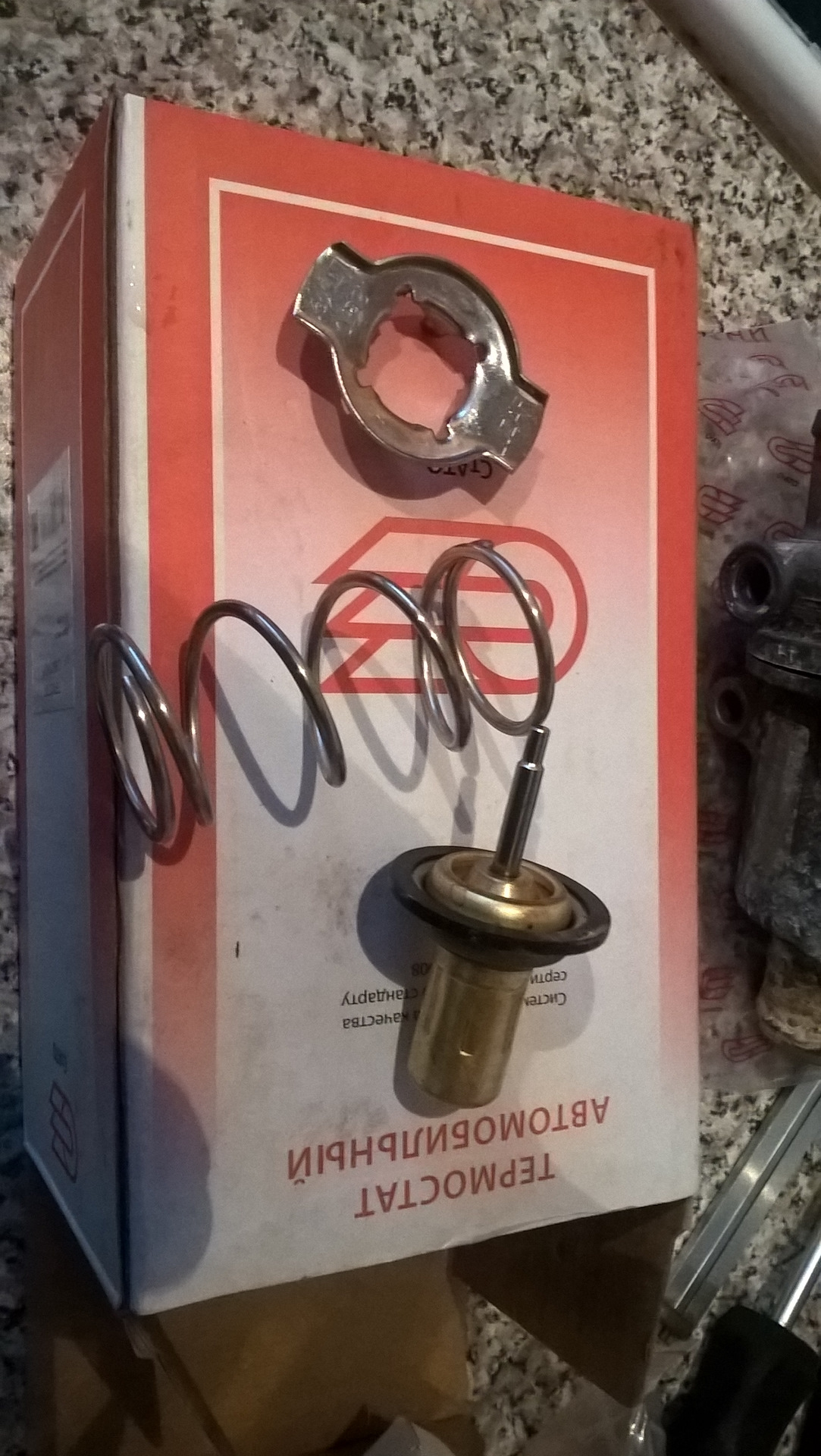 Термоэлемент, все же оптимальный выход есть для зимы — Lada Гранта (1G ...