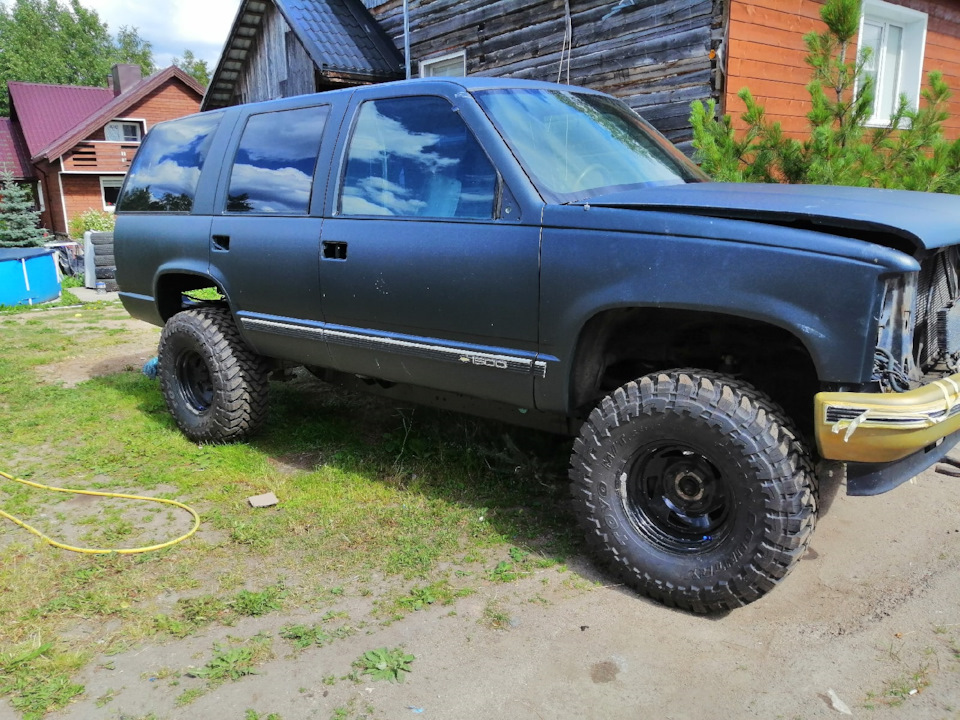 Новые шины Toyo Open Country M/T 33x12,5x15 — Chevrolet Tahoe (GMT400 ...