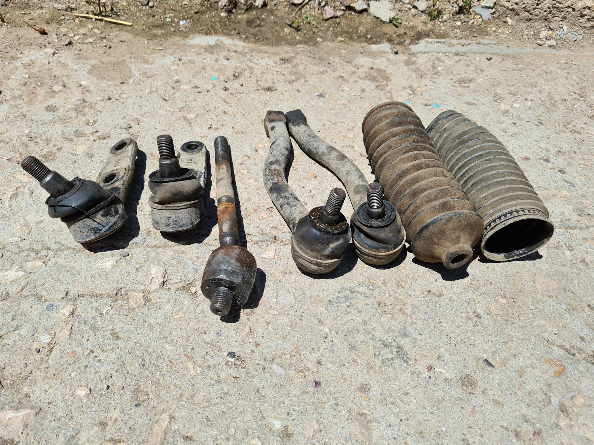 Обслуживание авто — часть 89. Замена Рулевых наконечников. Шаровых опор. Рулевой тяги ...