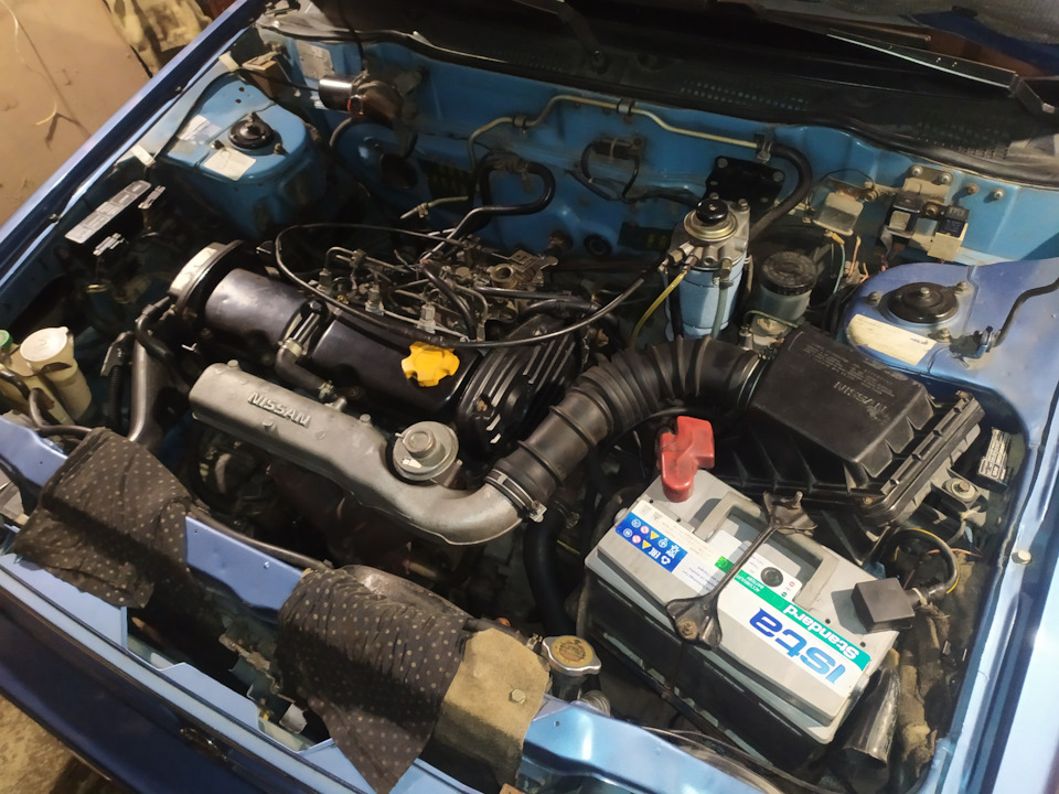 2,0 под капотом — Nissan Sunny (N13), 1,7 л, 1986 года | фотография ...