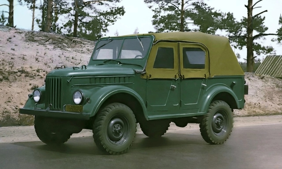 Старый фотоальбом — ГАЗ 69, 2,9 л, 1964 года | фотография | DRIVE2