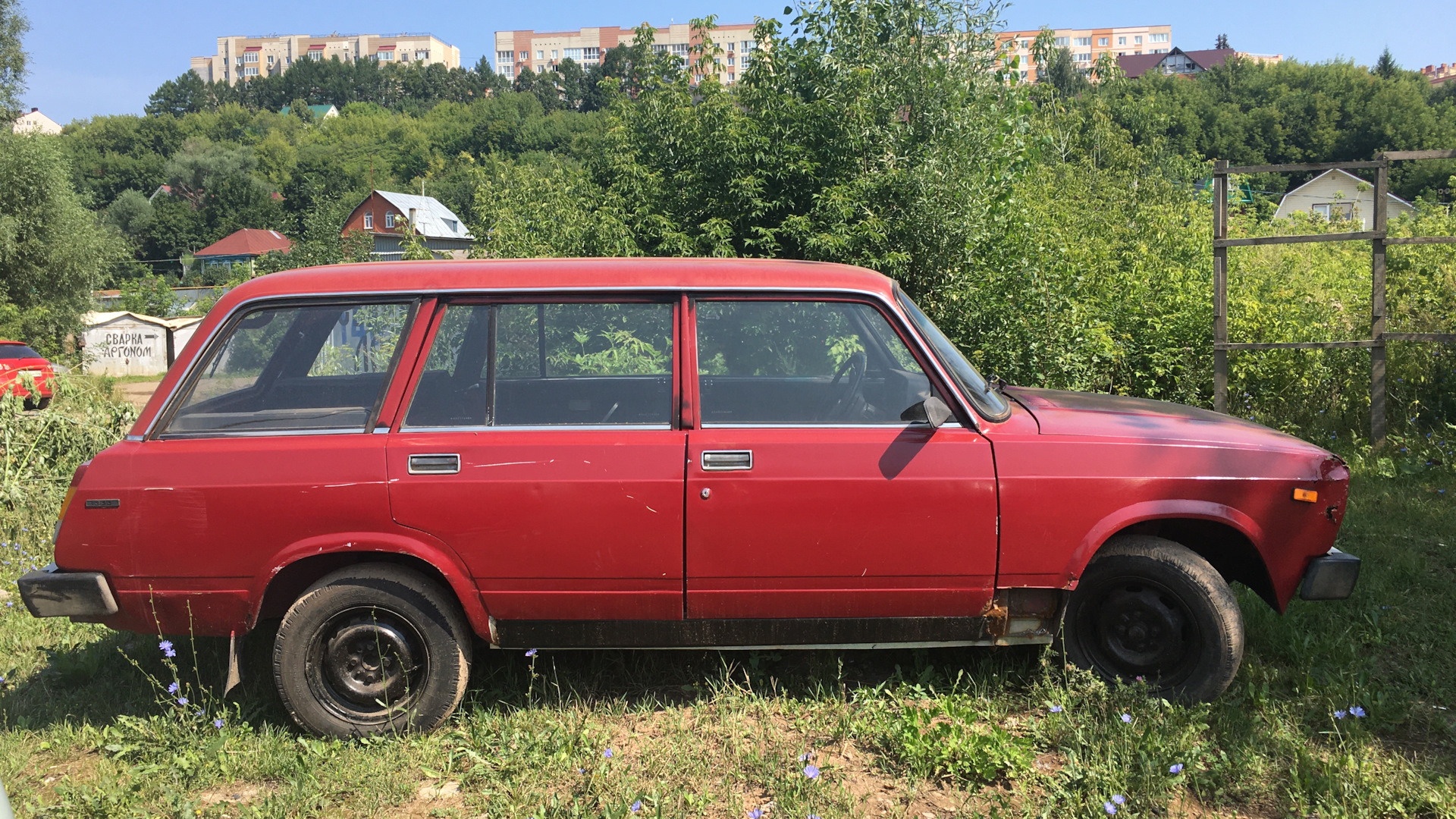 Lada 2104 1.3 бензиновый 1990 | Azelow красный башмак на DRIVE2
