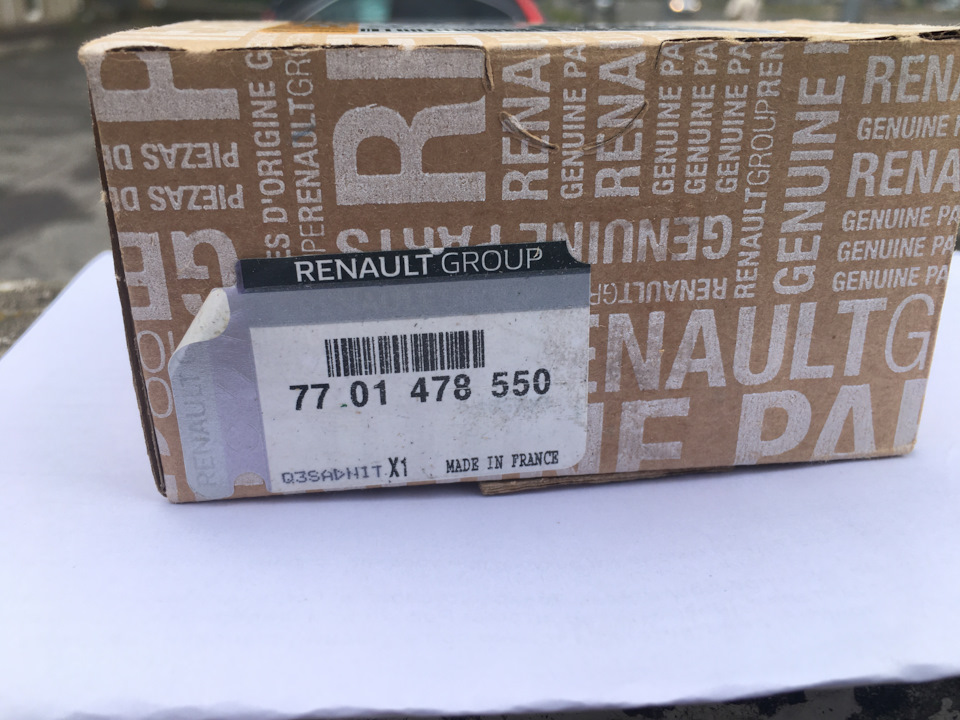 Замена грм, помпы, литой шкиф. Гидроопора. — Renault Megane III, 1,6 л ...