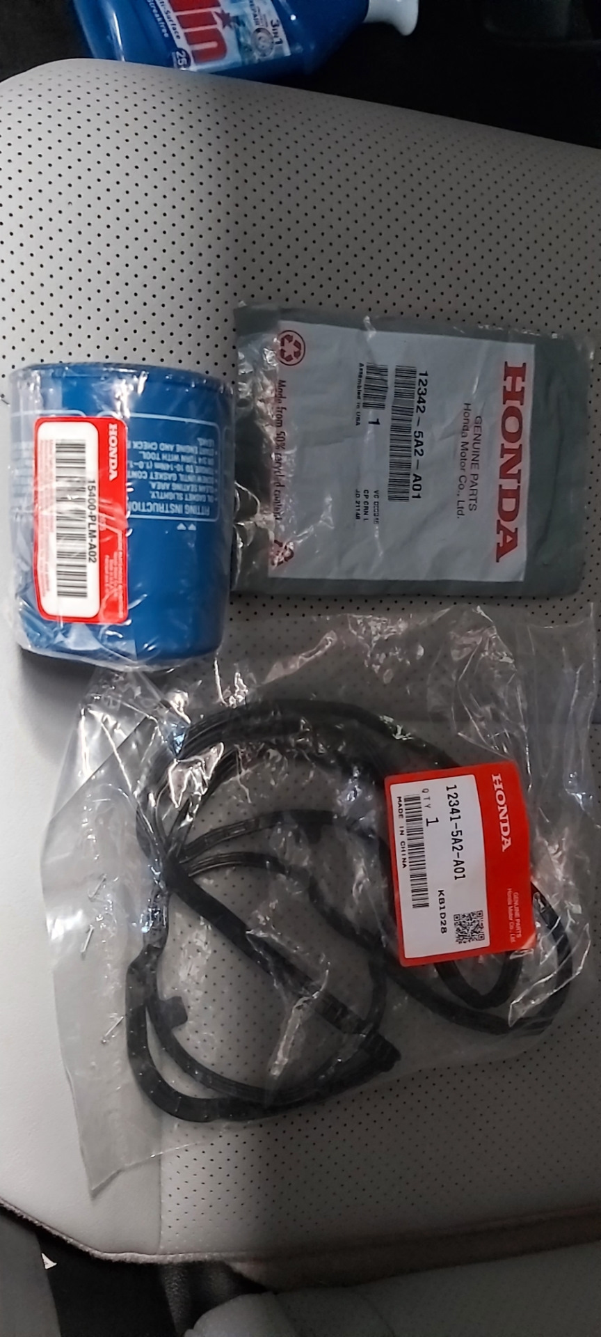 123415A2A01 Прокладка крышки головки блока Honda | Запчасти на DRIVE2