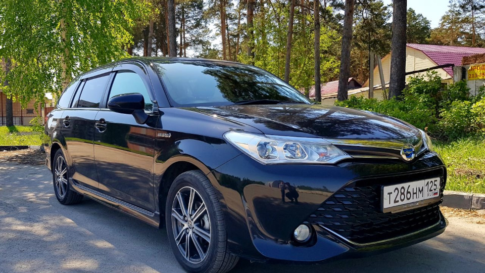 Toyota Corolla Fielder (E160) 1.5 гибридный 2015 | Hibrid aerotourer на DRIVE2