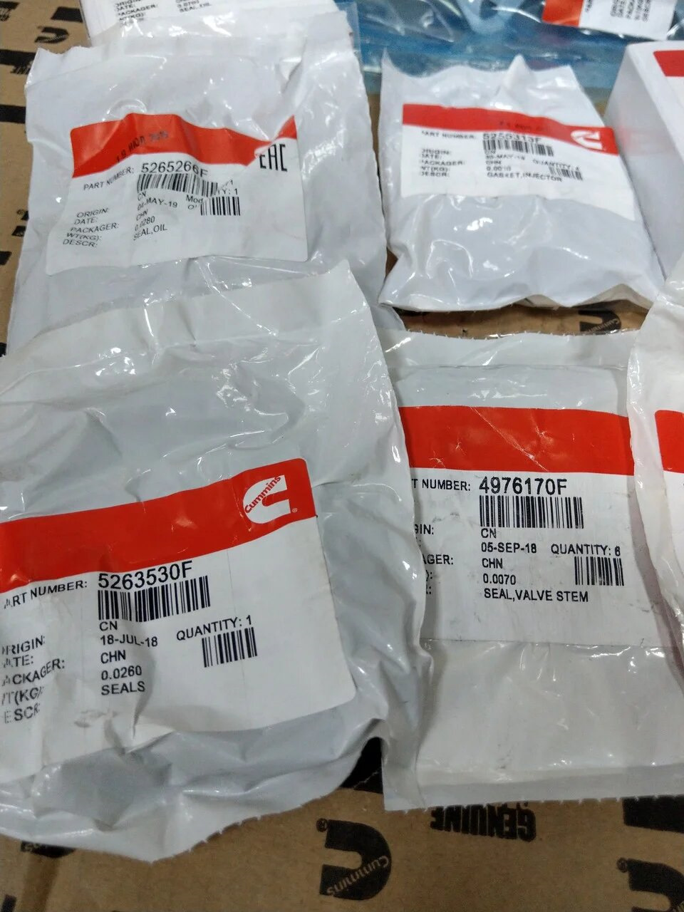 Комплект прокладок оригинал для двигателя Cummins ISF 2.8 на Газель ...