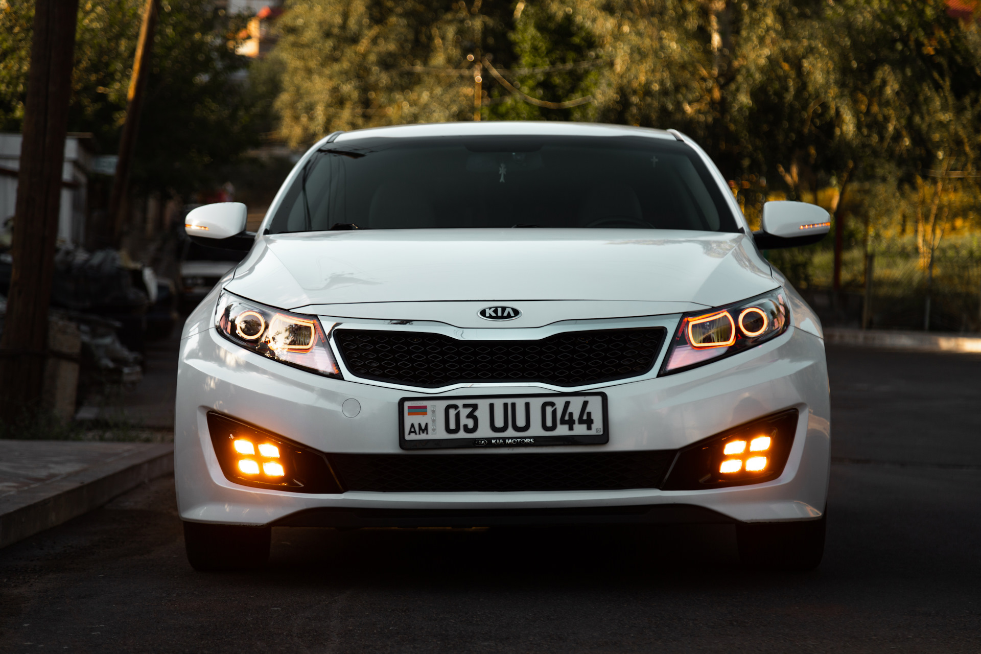 Тюнинг фар Киа Оптима 2013 — KIA Optima (3G), 2,4 л, 2013 года | тюнинг ...