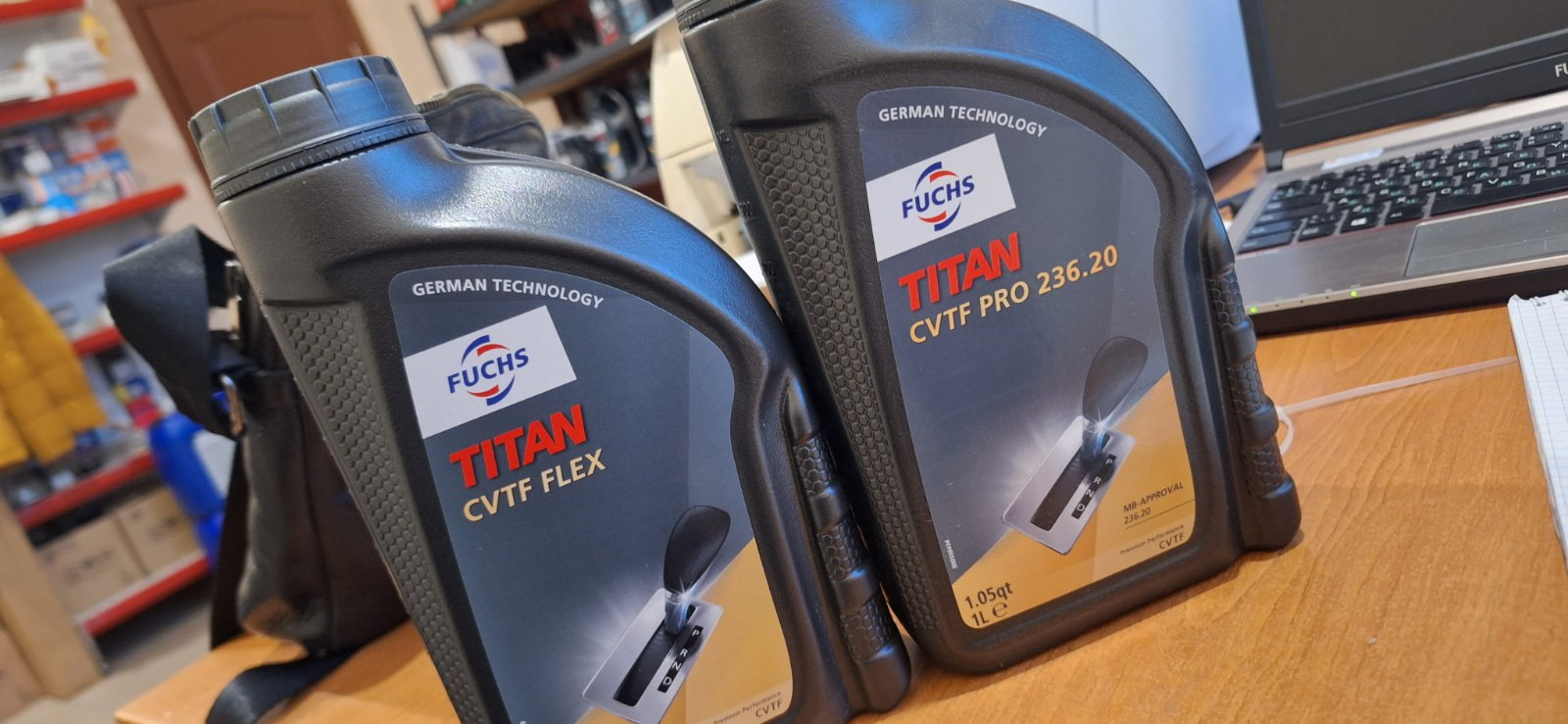 FUCHS TITAN CVTF FLEX i TITAN CVTF PRO 236.20 — DRIVE2