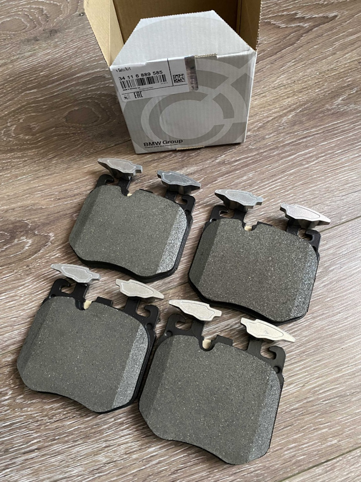 34116889585 Колодки тормозные передние BMW | Запчасти на DRIVE2
