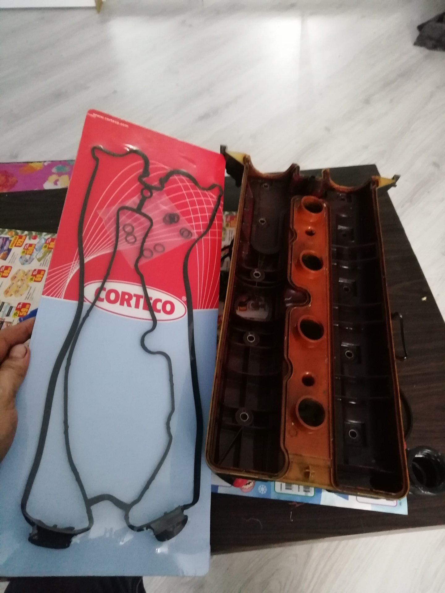 Прокладка клапанной крышки и не только — Chevrolet Captiva (1G), 2,4 л ...