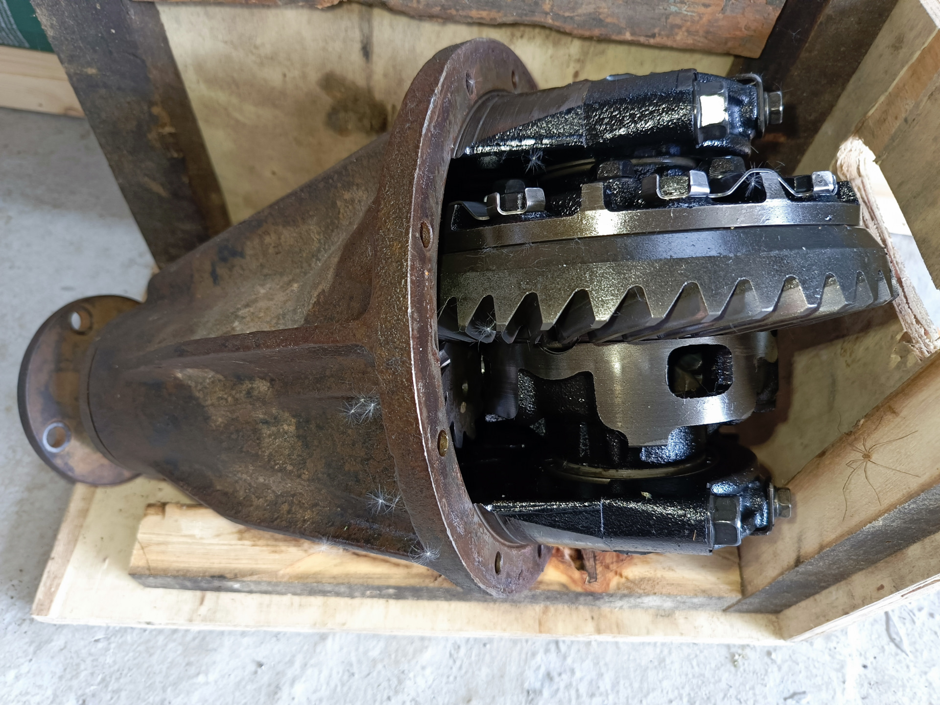 Задний редуктор LSD — Toyota Land Cruiser Prado 90-series, 2,7 л, 1998 ...