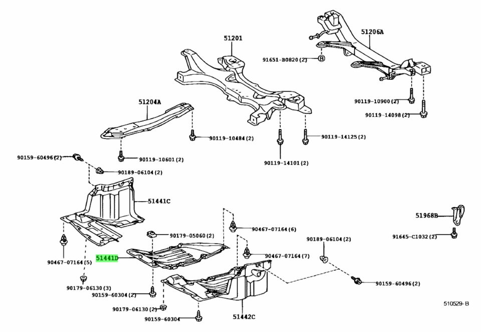 9017905060 КЛИПСА КРЕПЕЖНАЯ 110 TOYOTA LEXUS | Запчасти на DRIVE2