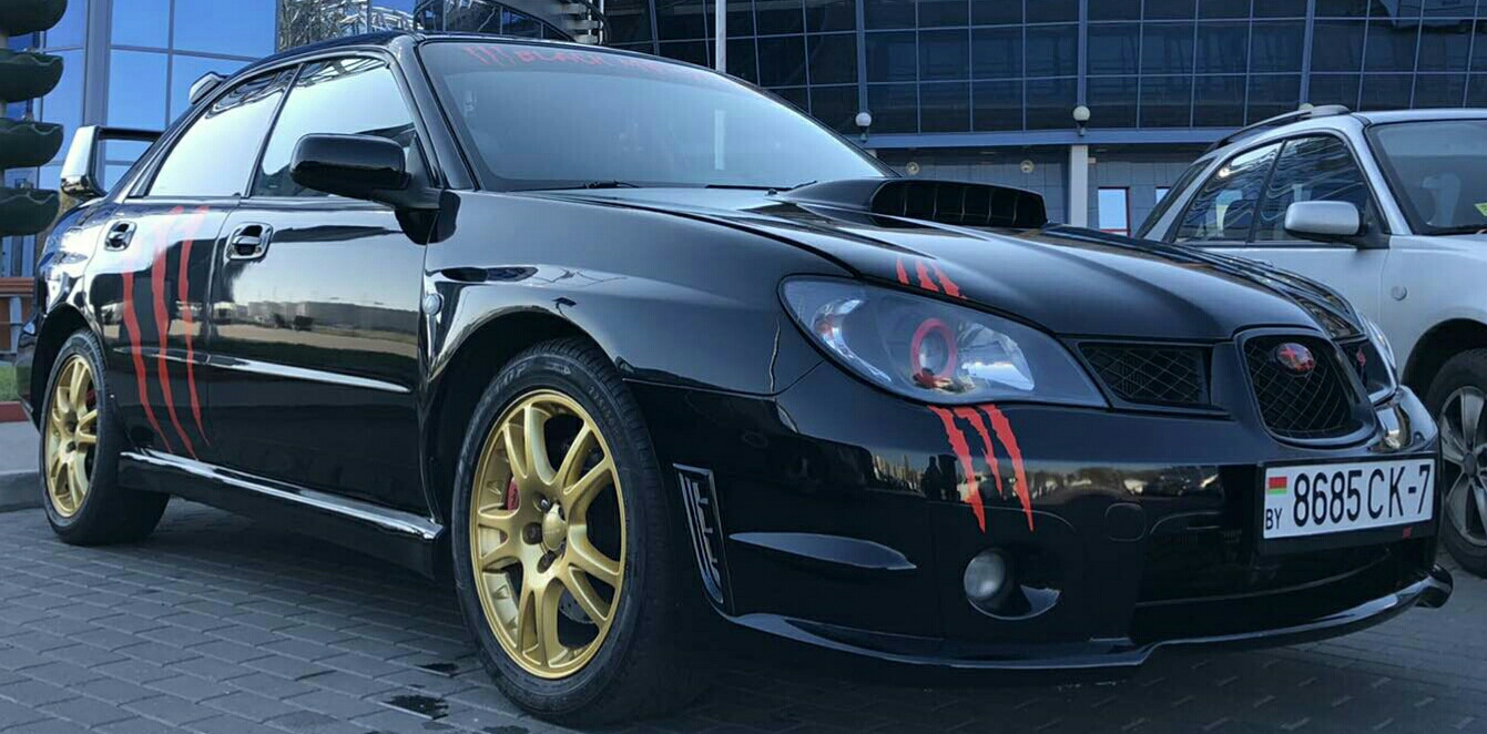 Новые фото BLACK MONSTER — Subaru Impreza WRX (GD/GG), 2 л, 2003 года ...