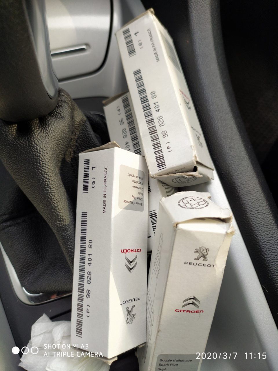 9802840180 Свеча зажигания PSA 12ZR-7SP03 Peugeot Citroen | Запчасти на ...