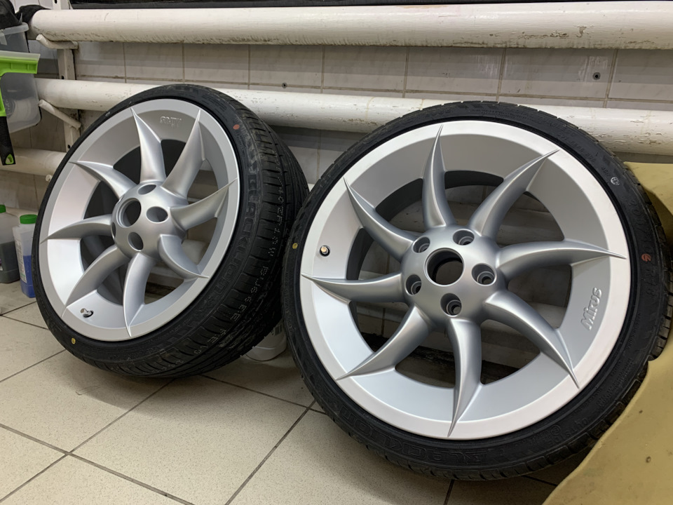 9 Диски Mirus — Volkswagen Golf Mk5, 2 л, 2006 года | колёсные диски ...