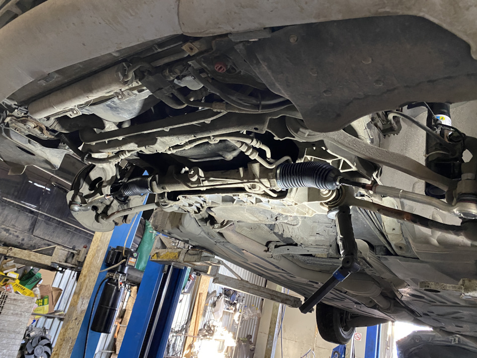 Амортизаторы, рейка, стабилизатор — Mercedes-Benz C-Class (W203), 1,8 л ...