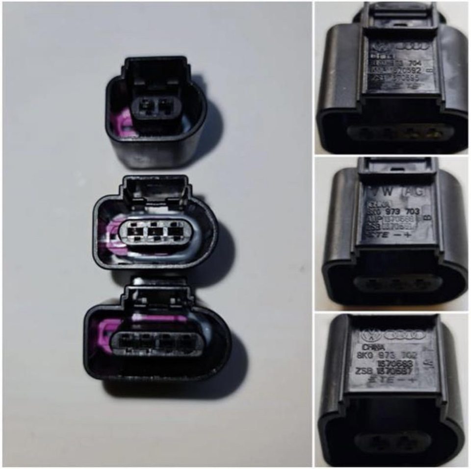 8K0973702 Корпус разъёма под п VAG | Запчасти на DRIVE2