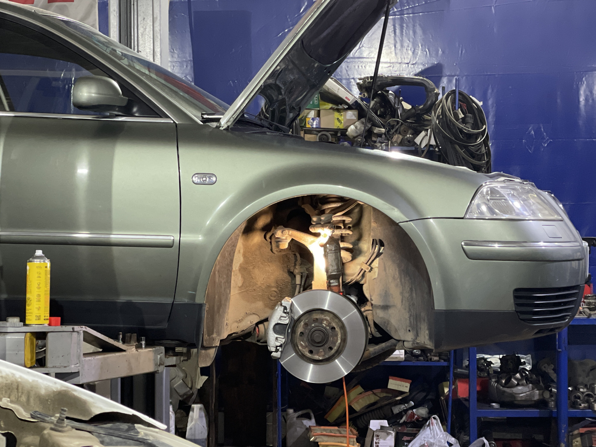 Привод, сальник привода, ABS — Volkswagen Passat B5, 1,8 л, 2001 года ...