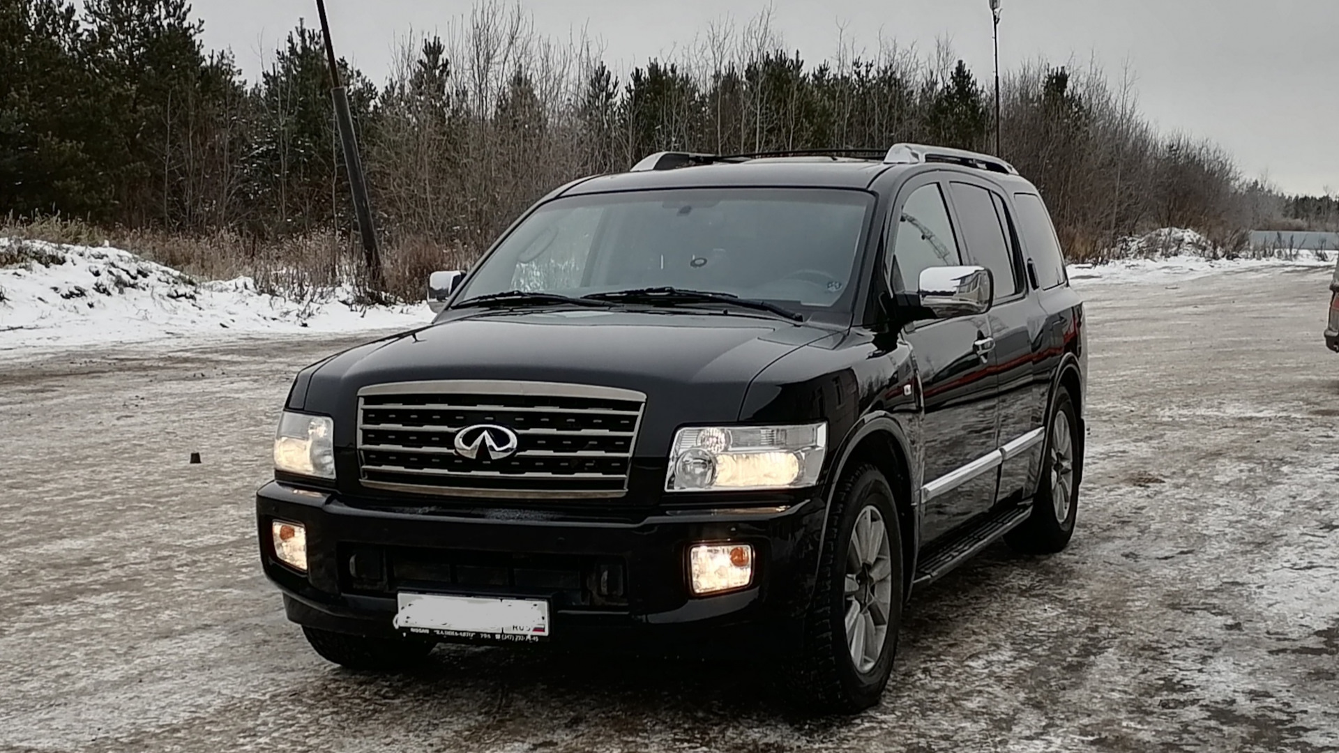 Infiniti QX56 (1G) 5.6 бензиновый 2008 | на DRIVE2