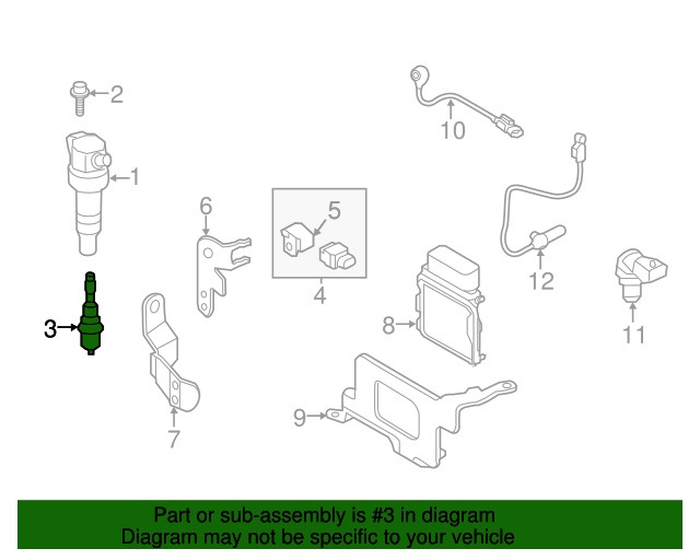 1884610061 Свеча зажигания KIA HYUNDAI | Запчасти на DRIVE2