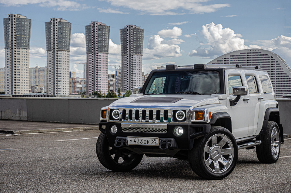 Небольшая фотосессия — Hummer H3, 3,5 л, 2005 года | фотография | DRIVE2