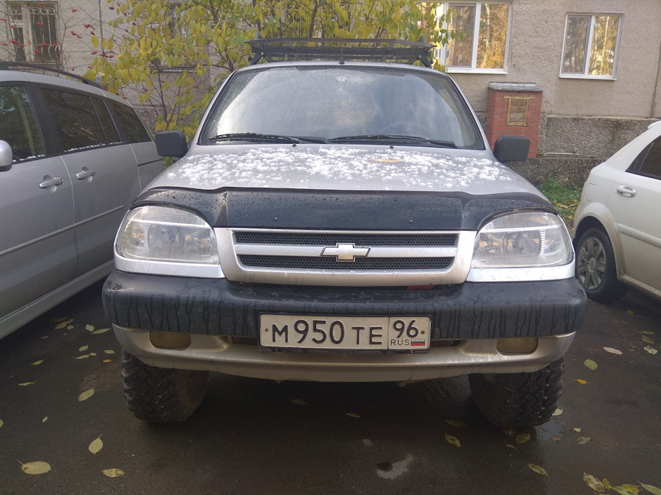 Зеркала от нивы на шниву — Chevrolet Niva (1G), 1,7 л, 2003 года ...