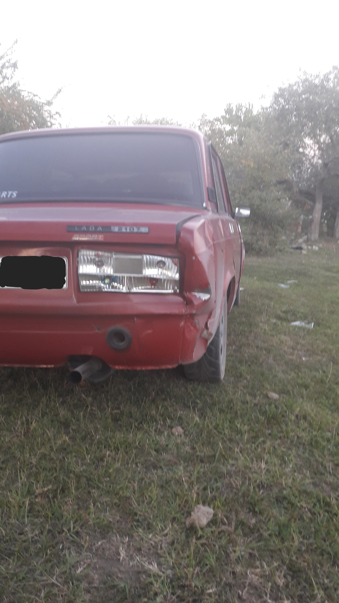 Горе))) — Lada 21073, 1,6 л, 2008 года | ДТП | DRIVE2