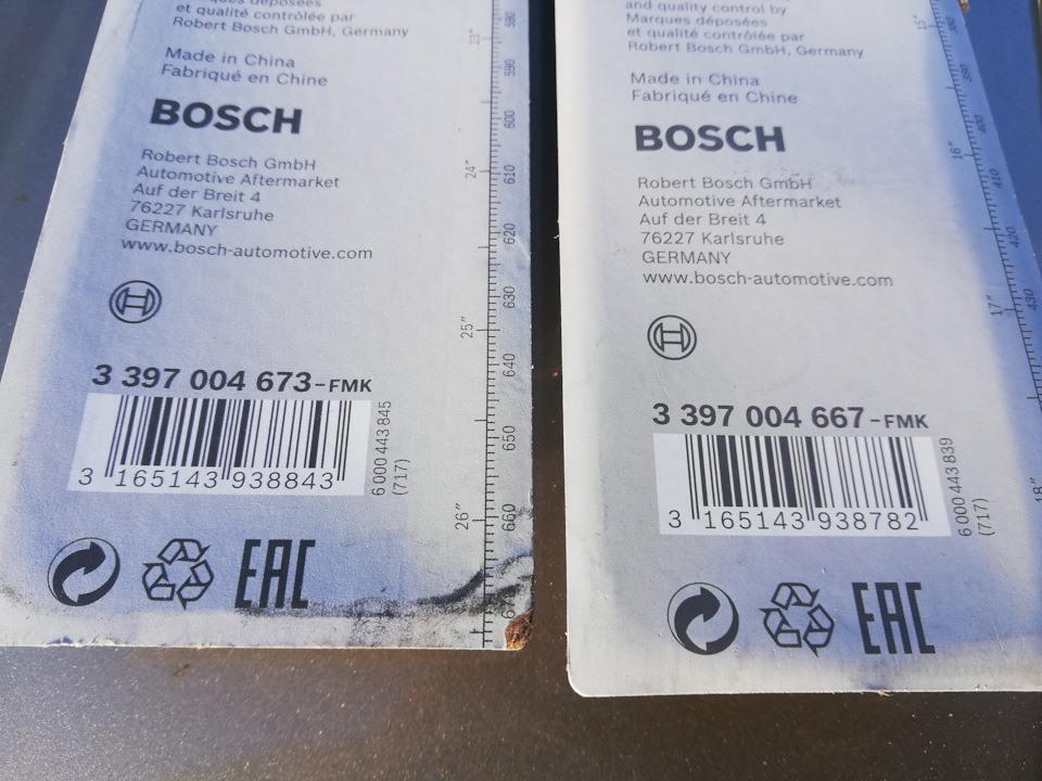 3397004667 СТЕКЛООЧИСТИТЕЛЬ ECO [40C] 400 ММ BOSCH | Запчасти на DRIVE2