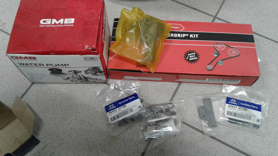 вот так бывает — Hyundai Sonata IV (EF), 2,7 л, 2004 года | расходники ...